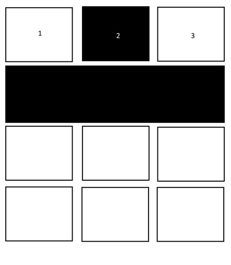 Html Bootstrap Responsive Grid Layout Columns With Collapsed Hidden Col Beneath Each