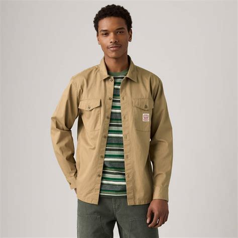 Long Sleeve Worker Shirt Brown Levis® Us
