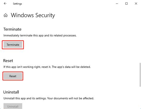 Device Security Page Not Available How To Remove This Error Minitool