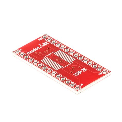 Pin SSOP To DIP Adapter PCB RhydoLABZ