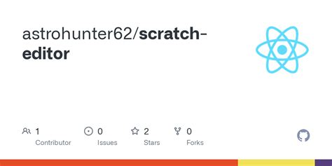 Github Astrohunter62scratch Editor