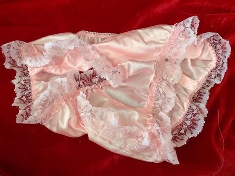 Vintage Look Retro Lacy Nylon Panties Etsy