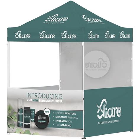 Ovation Sublimated Gazebo 2m X 2m 3 Half Wall Skins 1 Full Wall