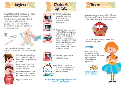 Triptico De La Salud Alimentaria
