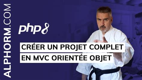 formation php 8 créer un blog avec espace admin