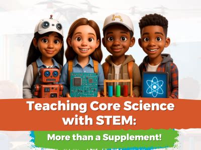 Teaching Core Science With STEM More Than A Supplement EdWeb