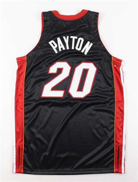 Gary Payton Game Worn Official 2006 Nba Finals Jersey With Official