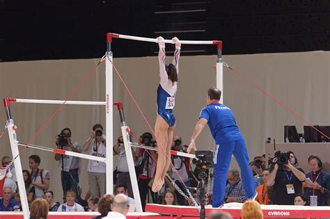 The Uneven Bars In Gymnastics