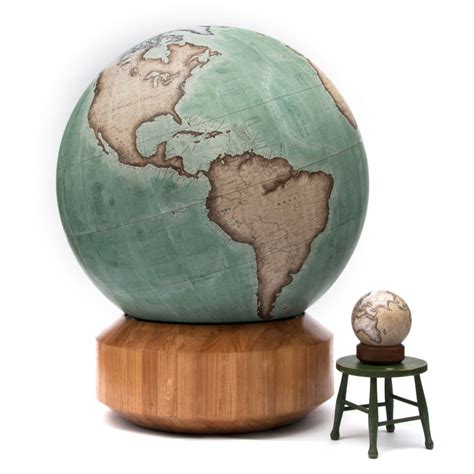 Hand Crafted Globes By One Of The Last Globemakers On Earth Demilked