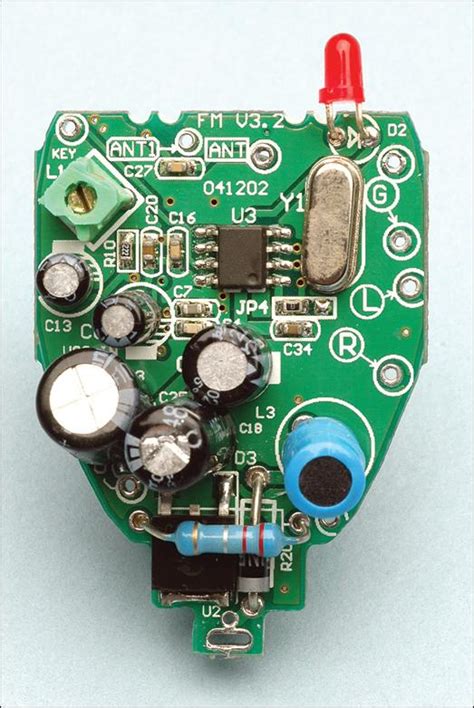 Circuit Diagram Of Wireless Microphone Transmitter Circuit Diagram