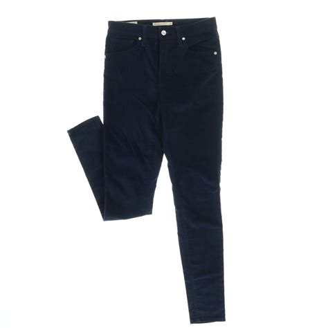 Levis Kék Bársony Nadrág Női Ruházat Nadrág Hosszúnadrágok