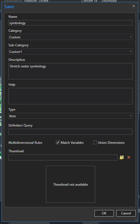 Applying Raster Function Template For Symbology Ch Esri Community