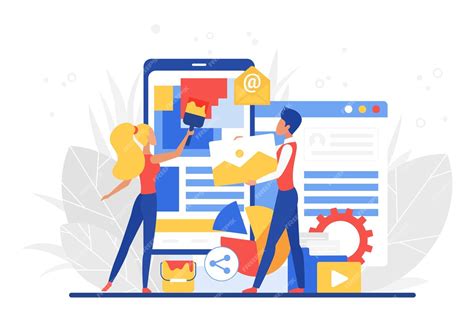 Premium Vector User Interface And Experience Mobile Development