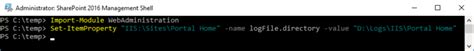 Moving Iis Log Files Using Powershell • Techtask Consulting