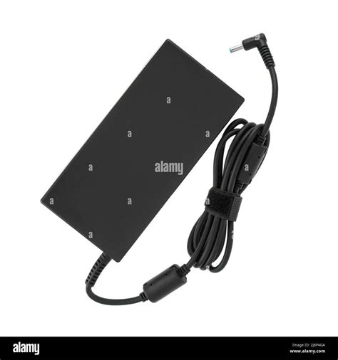Laptop Power Adapter Laptop Accessory Isolated On White Background Stock Photo Alamy