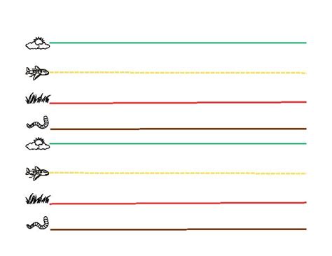 Fundations Inspired Writing Lines Color By Ashleigh Steele Tpt