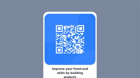 Frontend Mentor Qrcode Coding Challenge Solution