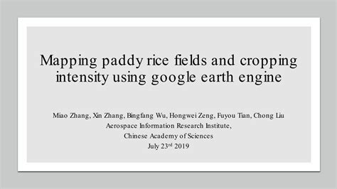 Pdf Mapping Paddy Rice Fields And Cropping Intensity Using Dokumentips