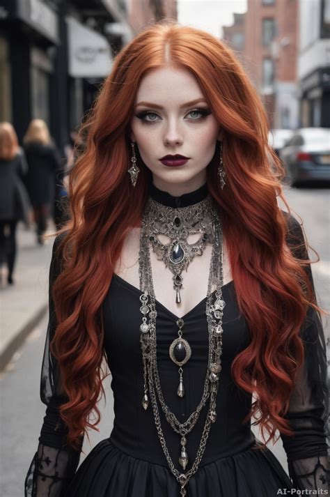 Redhead Beauty 214 By Ai Portraits On Deviantart