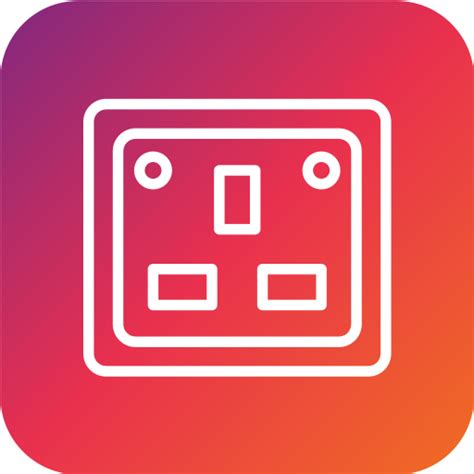 Socket Generic Flat Gradient Icon