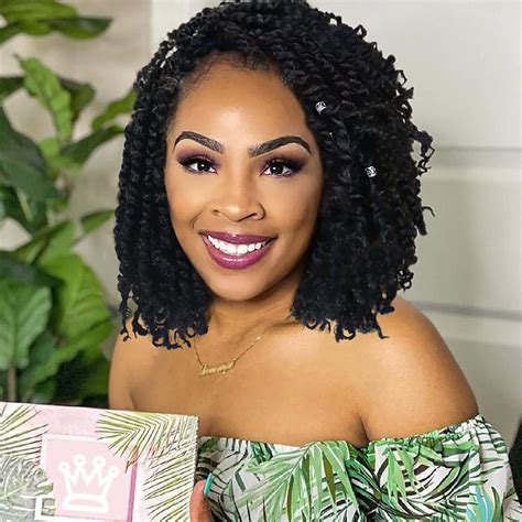 Buy 8 Packs Passion Twist Hair 8 Inch Pre Twisted Passion Twist Crochet