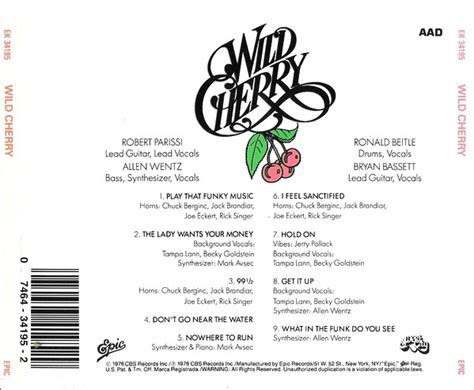 Wild Cherry Wild Cherry Cd Smilemusic