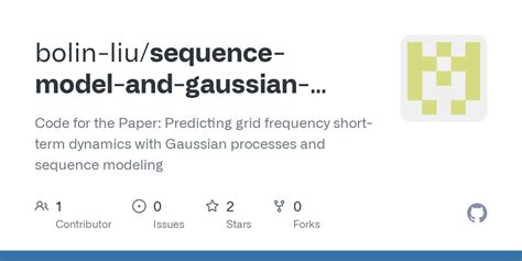 Github Bolin Liusequence Model And Gaussian Process For Frequency