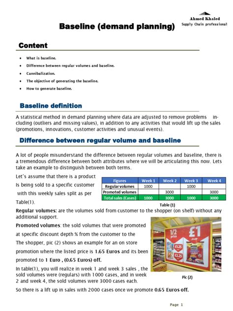 Baseline Forecasting Pdf Forecasting Moving Average