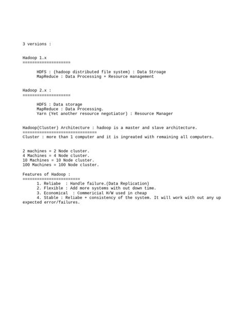 Day 5 Big Data Hadoop Architecture Pdf