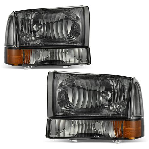 Autosaver88 Headlight Assembly Compatible With 1999 2004 Ford F250 F350 F450 F550 Super Duty