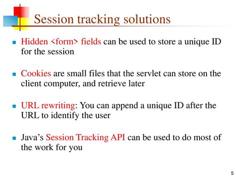 Servlet Session Tracking - ppt download