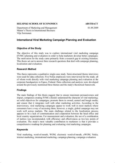 Free 10 Marketing Campaign Evaluation Samples And Templates In Psd Pdf