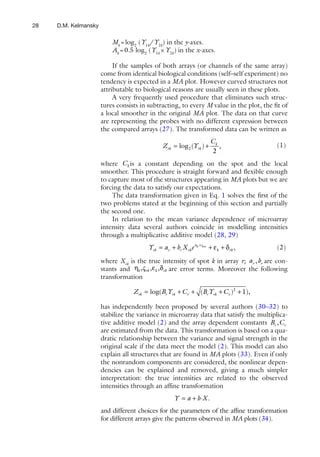 Statistical Methods For Microarray Data Analysis PDF