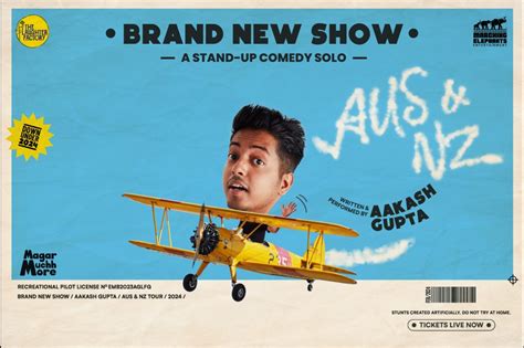 Aakash Gupta Live Mpac Monash University Performing Arts Centres