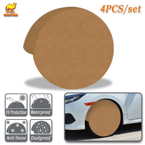 Sunny 4pcs Wheel Tire Covers Waterproof Sun Tire Protector For Auto