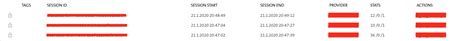 html setting first li element fixed and to have same layout as the