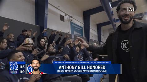 A Big Moment For The Washington Wizards Veteran 🙌 Anthony Gill Was