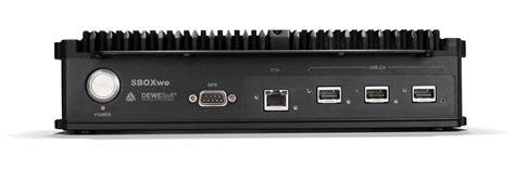 Sbox Waterproof Rugged Data Logger And Computer Dewesoft