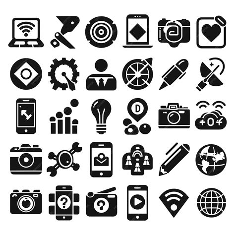 소셜 미디어 아이콘 터 일러스트레이션 편집 가능한 파일 Eps 프리미엄 벡터