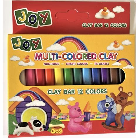 Joy Modeling Clay Bar Sticks 6 12 Mr Paper Shopee Philippines