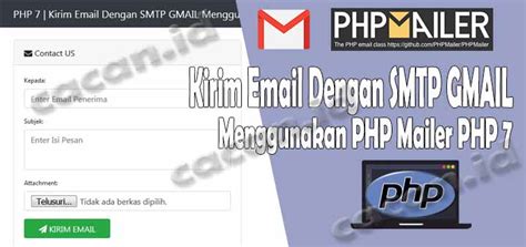 GitHub Blogcacanid Php7 Phpmailer Kirim Email Dengan SMTP GMAIL Menggunakan PHP Mailer PHP 7