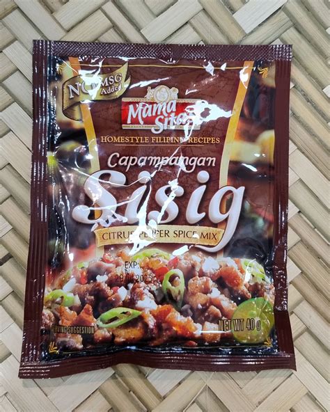 Mama Sitas Sisig 40g Merkado Filo Grocery
