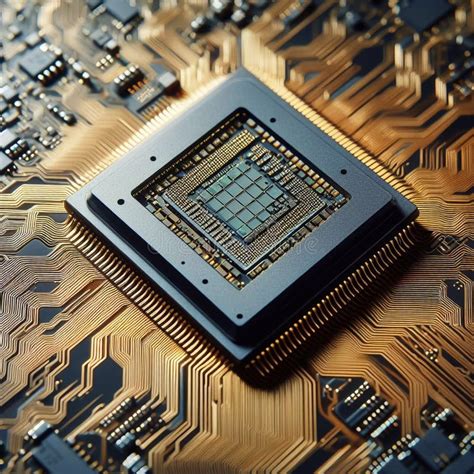 Future Processor Stock Illustration Illustration Of Integrated 332773603