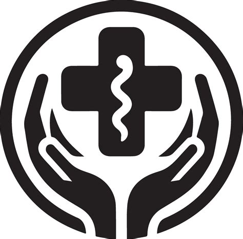 Medical Logo Icon Flat Symbol Black Color Silhouette 15 41307813