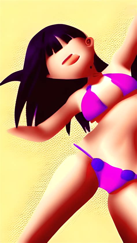 Graphisme Numérique De Bikini Kawaii Chibi Pour Fille · Creative Fabrica