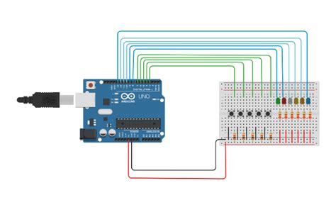 circuit design vending machine simulation tinkercad