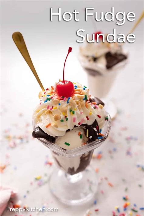 Hot Fudge Sundae Preppy Kitchen