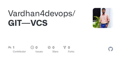 Vardhan K On Linkedin Vardhan4devopsgit Vcs