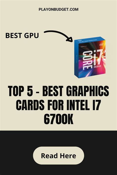 Top Best Graphics Cards For Intel I K Graphic Card Best