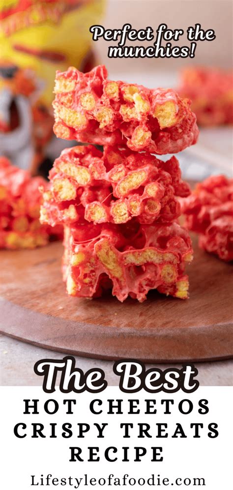 The Best Hot Cheetos Marshmallow Crispy Treats Recipe Lifestyle Of A
